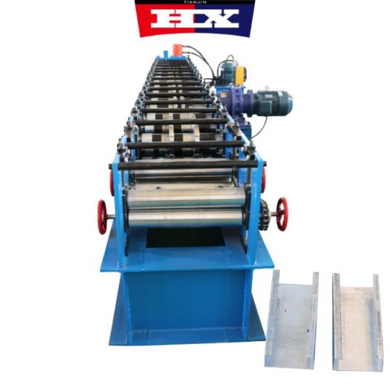 prefeb c purlin roll forming machine - hxpurlinmachine