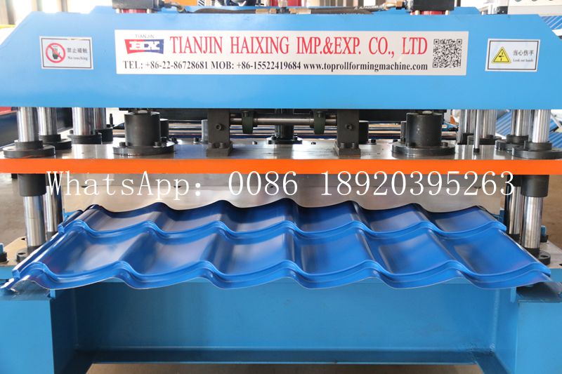 Glazed tile roll forming machine丨glazed tile machine